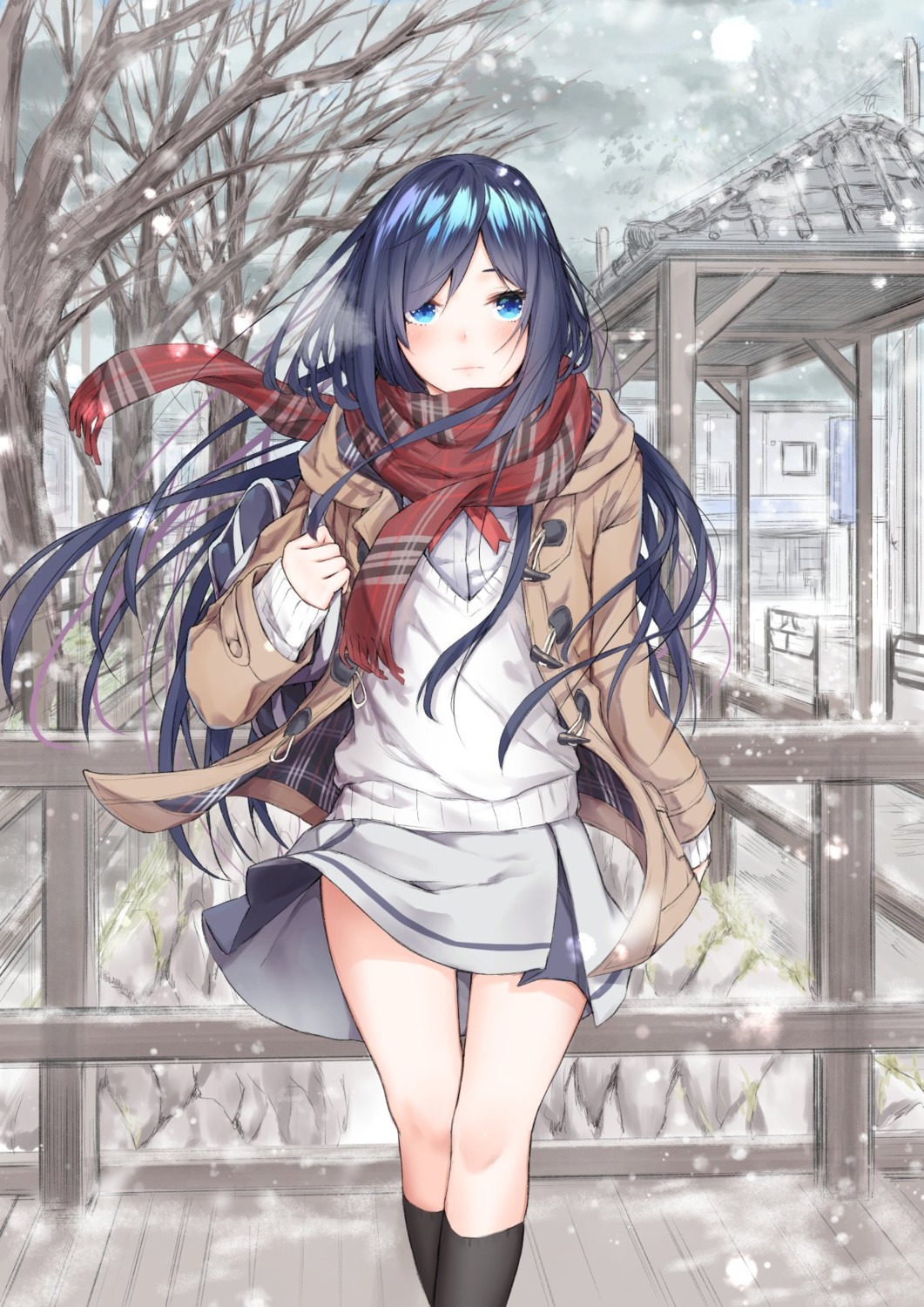 sahara gensei sex and dungeon!! fuyushima enishi seifuku sweater | #796574 | yande.re